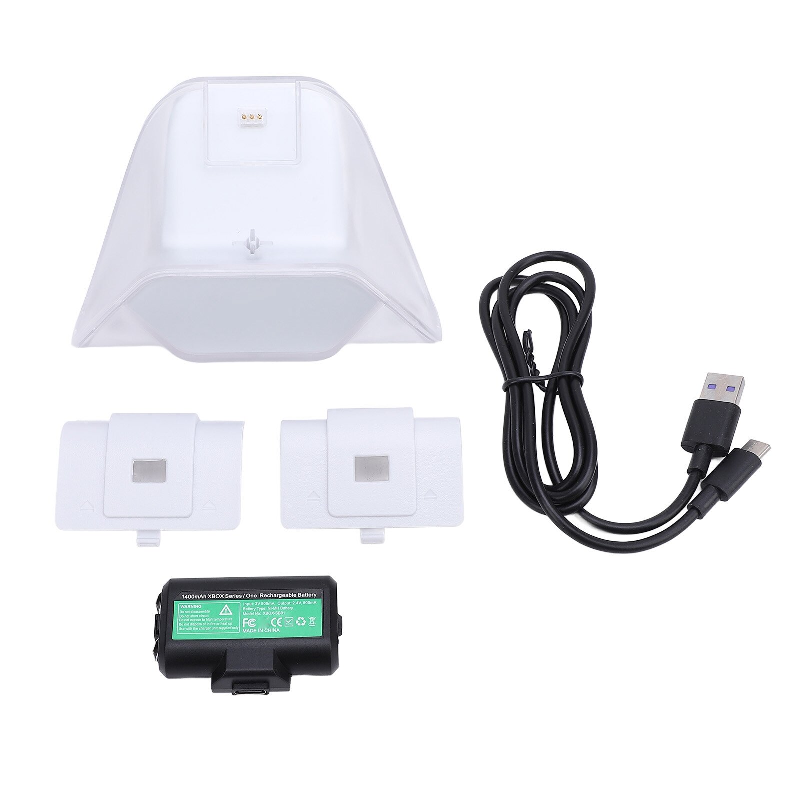 Беспроводная док-станция для зарядки контроллера Xbox Series X/S/Elite (белая)