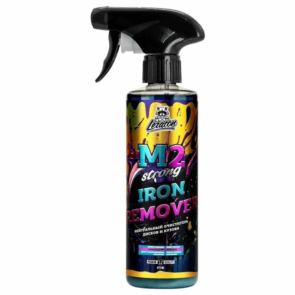 Нейтральный очиститель дисков и кузова LERATON M2 STRONG 473мл.