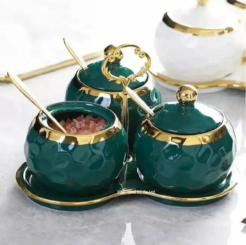 Креманка "малахит", 10 шт