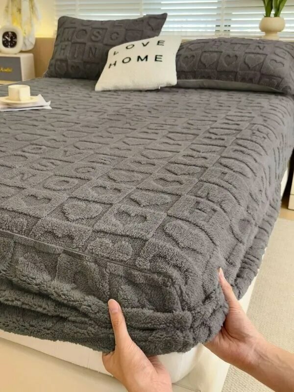 IKEA Наматрасник 140x200х28см темно-серый