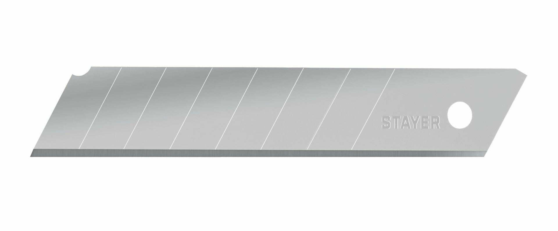 Сегментированные лезвия STAYER, 25 мм, 5 штук, профессиональные 09179-S5