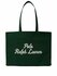 Сумка Polo Ralph Lauren Logo-embroidered tote bag, green