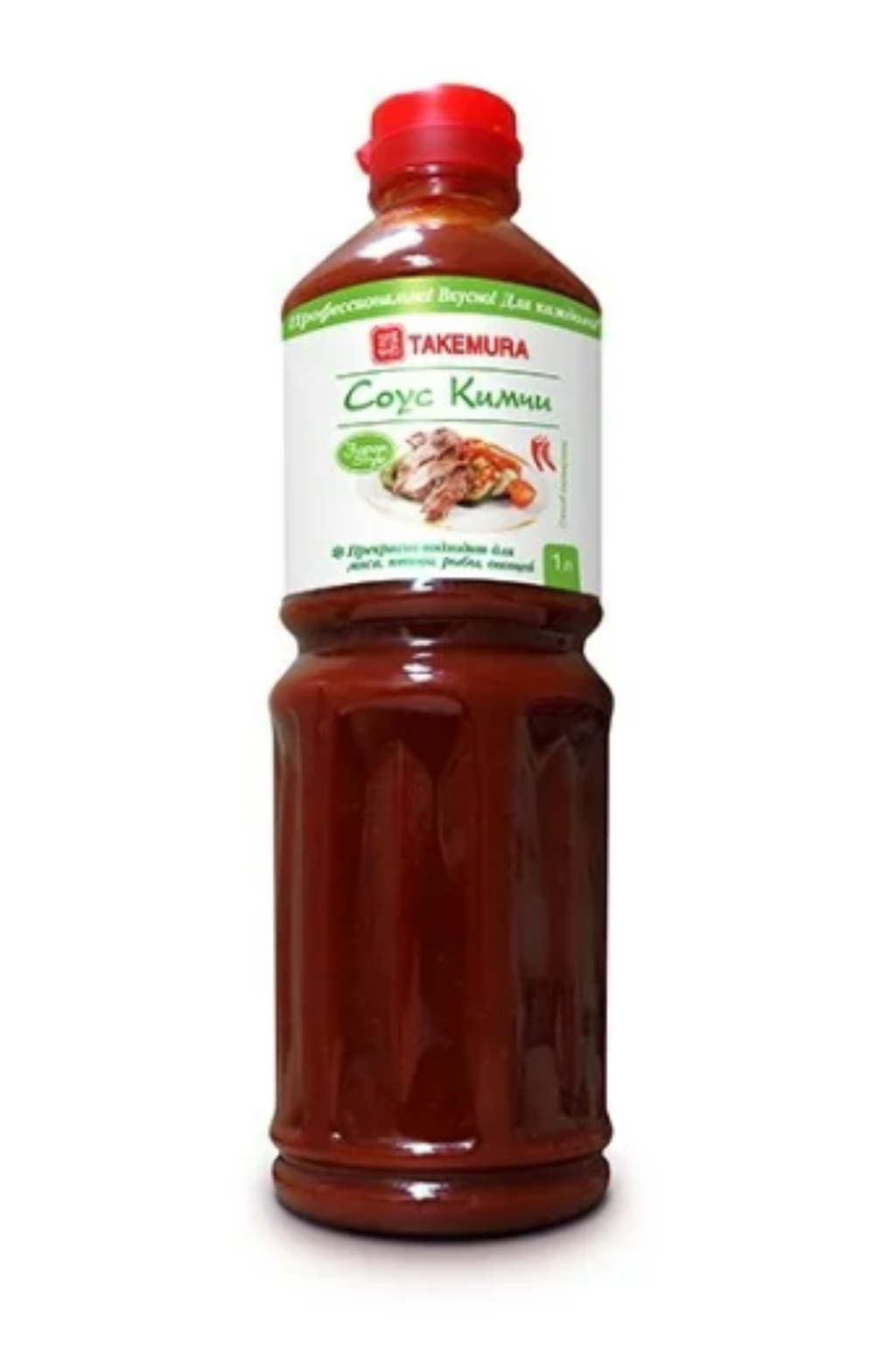 Соус кимчи Takemura сочетается с мясом, птицей, рыбой и овощами 1 л, Китай