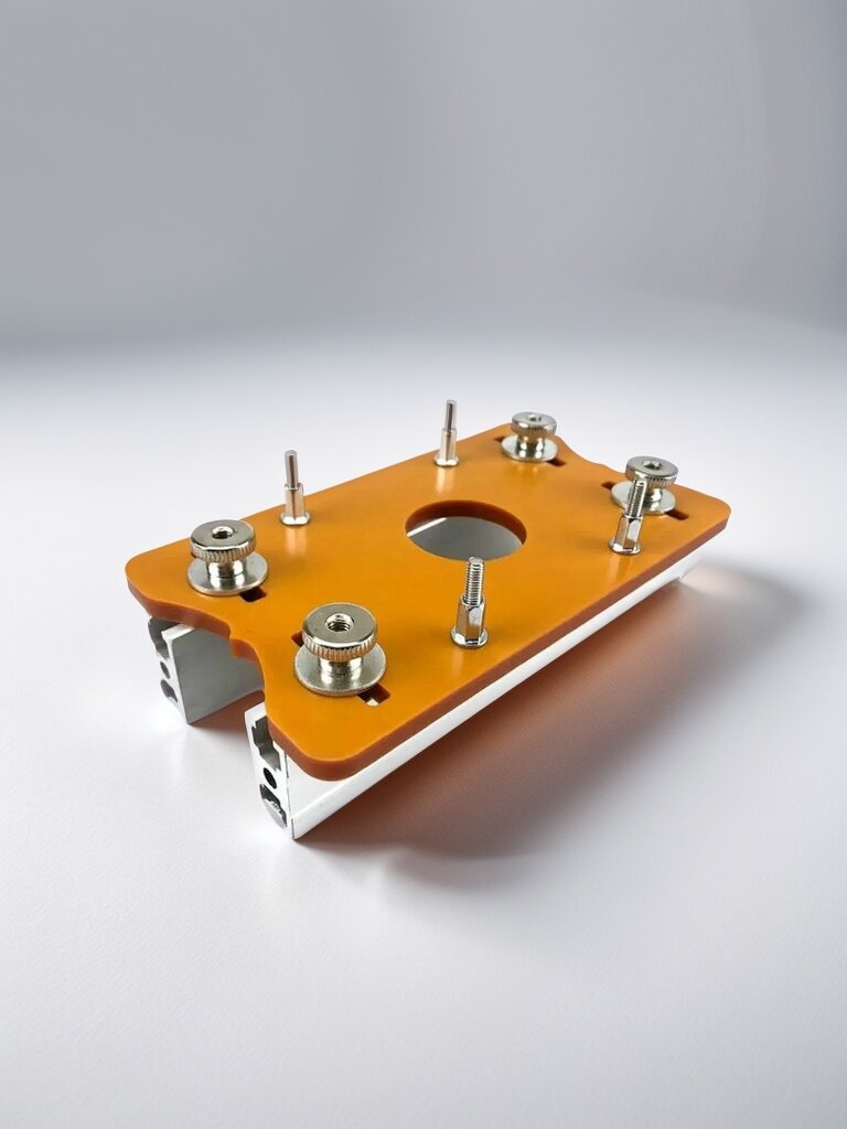 Шаблон фрезера Z892, для дерева и мебели, ABS-пластик, 1 шт.