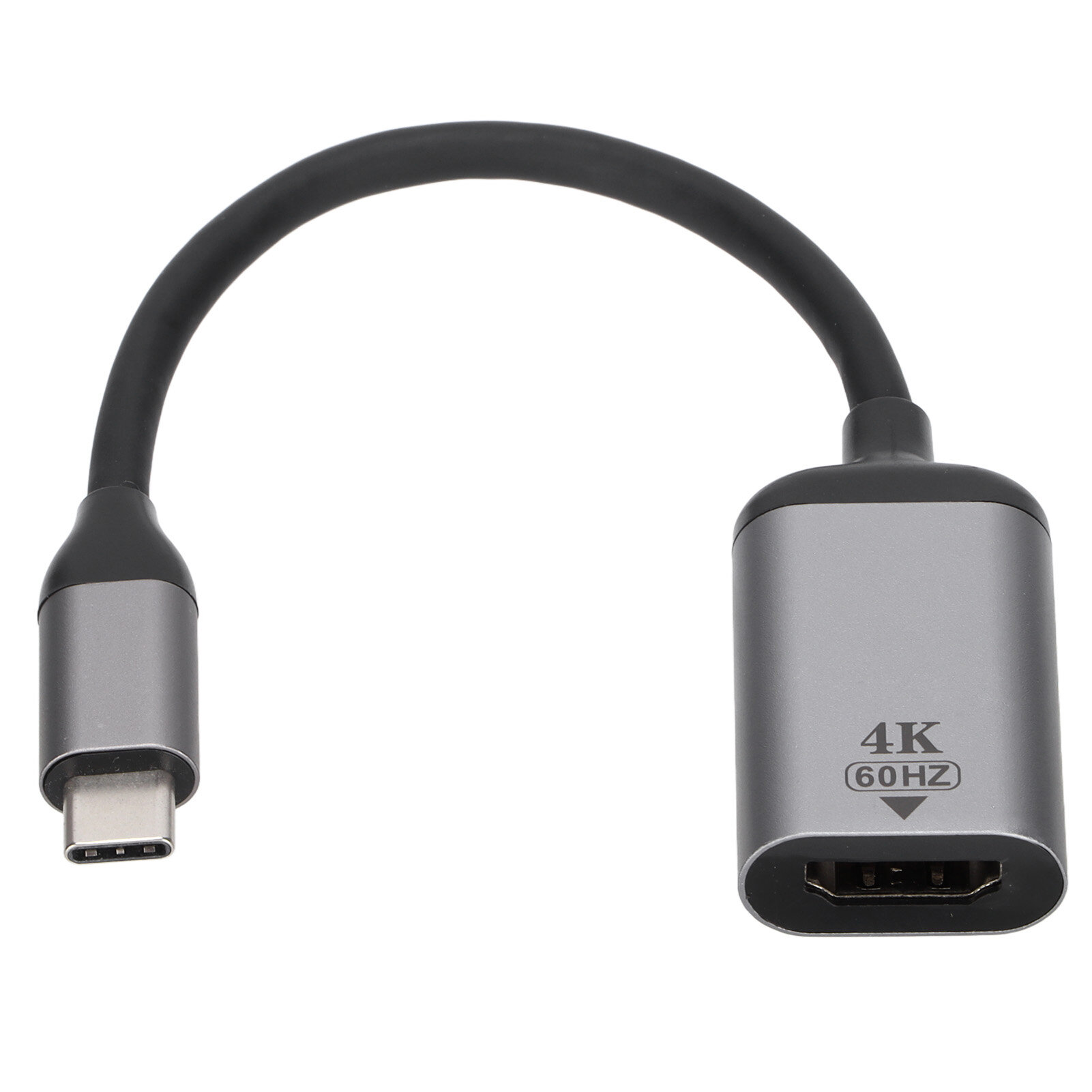 Видео конвертер JORINDO Type-C - HDMI адаптер, 4K 60Hz, алюминиевый корпус