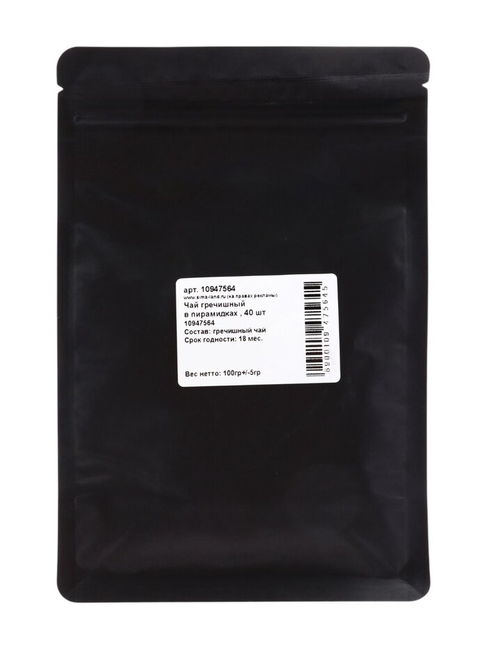 Чай гречишный в пирамидках, 40 шт 10947564