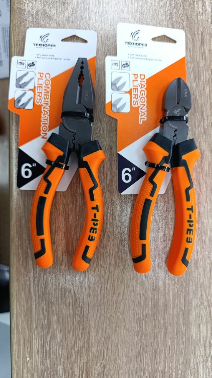 Набор из 2 предметов ( пассатижи и бокорезы) 160мм