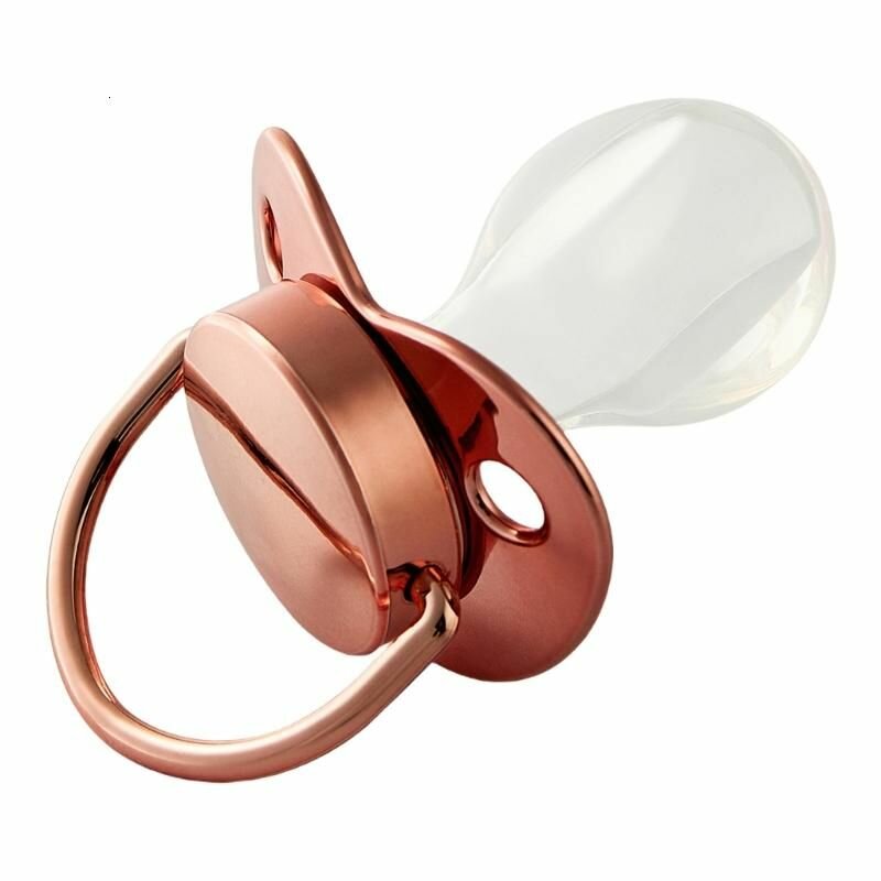 Соска-пустышка для взрослых, Розовое золото