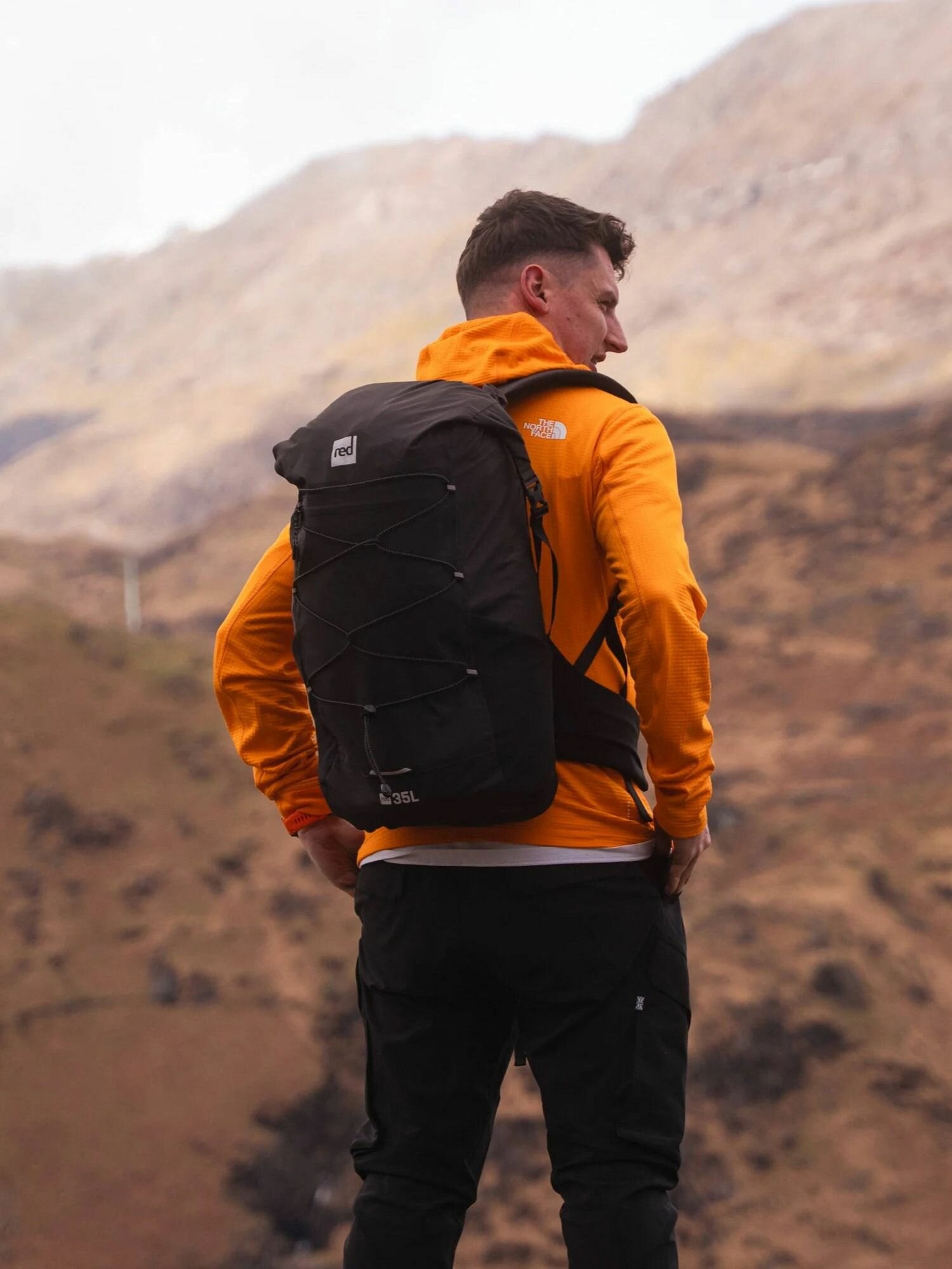 Рюкзак непромокаемый легкий RED PADDLE Lightweight Waterproof Backpack 35L черный