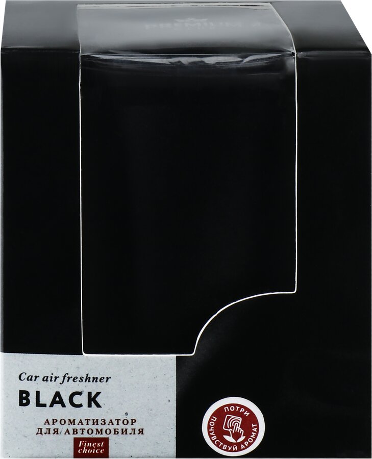 Ароматизатор PREMIUM CLUB Prestige Black, на торпеду Арт. 10354 (Китай)