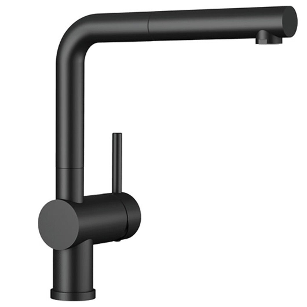 Смеситель для кухни Blanco LINUS-S матовый черный арт. 525807