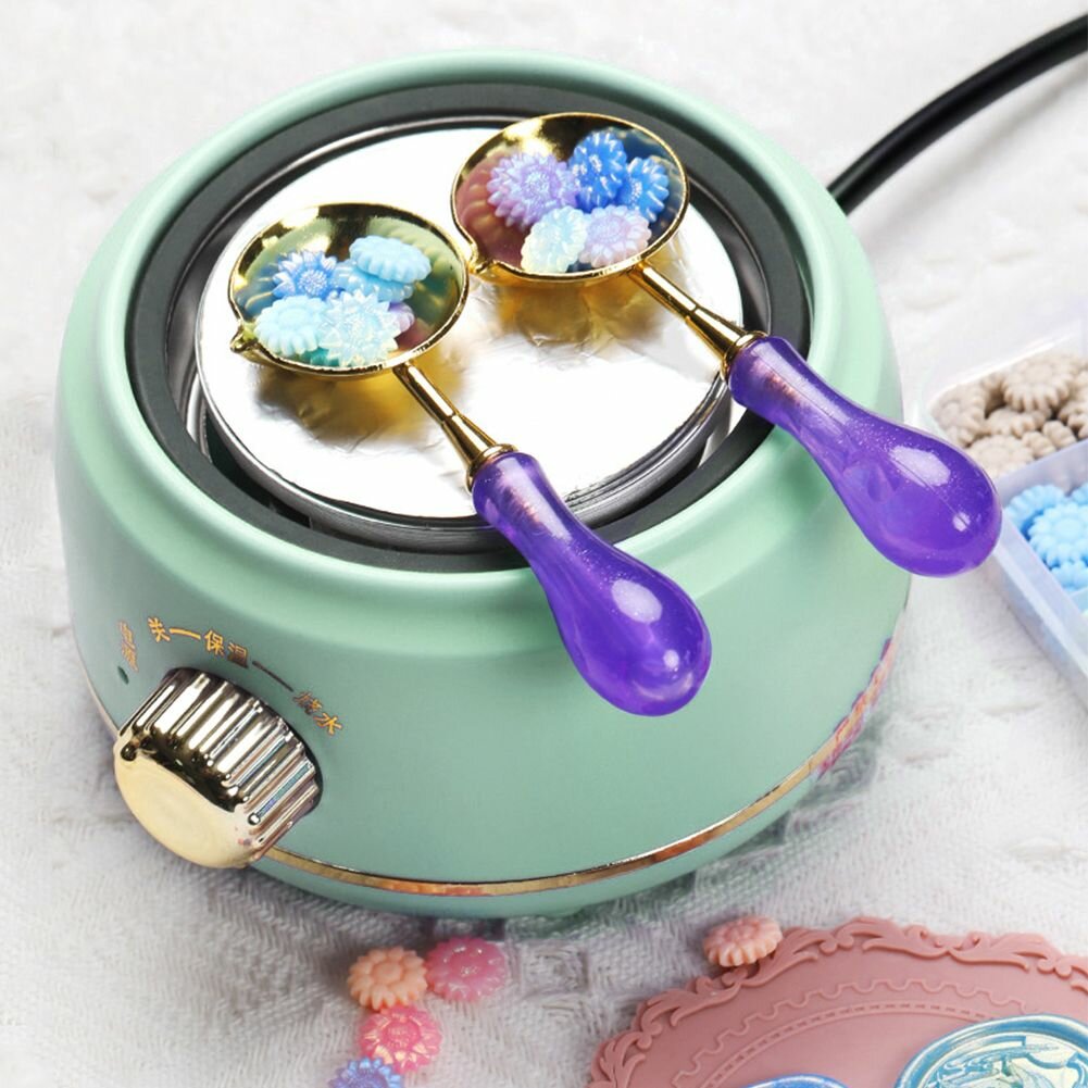 Электрическая печь для сургуча, два режима температуры, высокая мощность, быстрое плавление воска