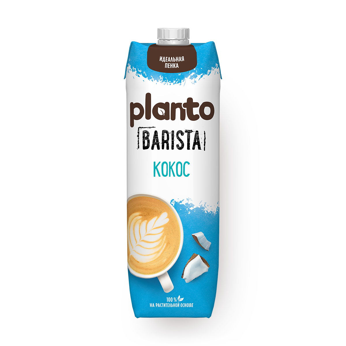 Напиток Planto Barista, кокосовый, с соей, упаковка тетра-пак, 1000 мл