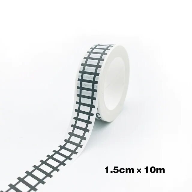 Креативная самодельная бумажная лента для дорог, железных дорог и поездов длиной 5 м/10 м, съемная трасса для гоночных автомобилей, украшение для дня рождения, подарочная игрушка