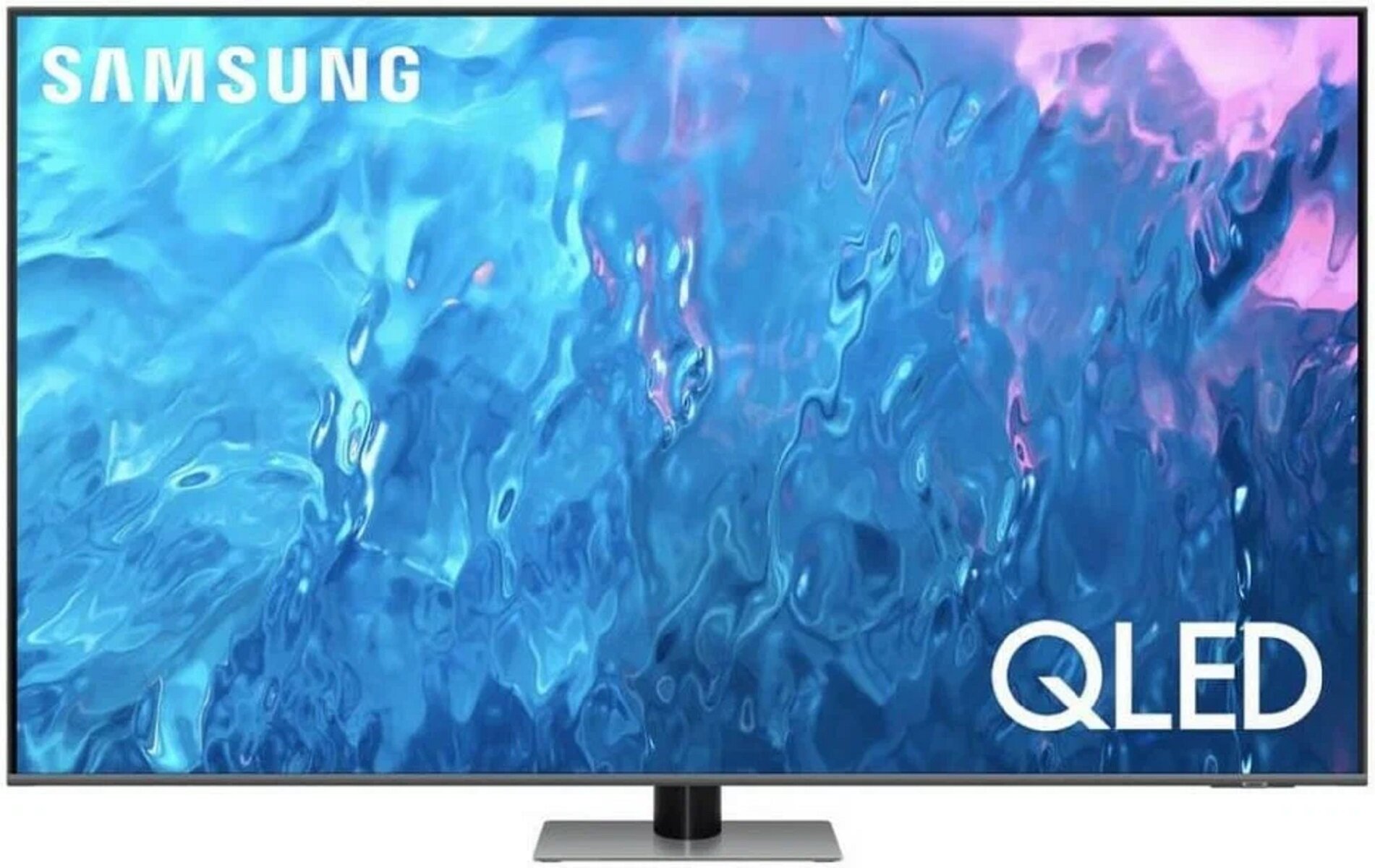 Телевизор Samsung QE55Q77CAU, 4K Ultra HD, Tizen, Bluetooth, серый