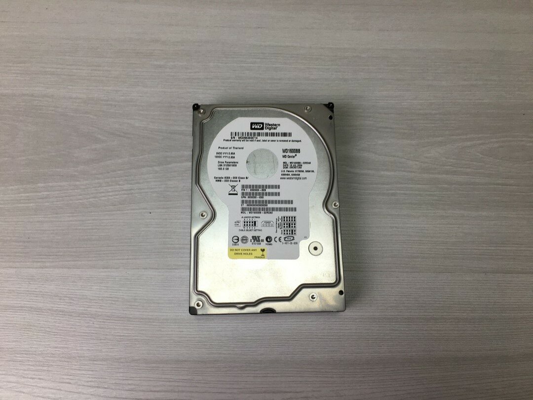 Жесткий диск 3,5" 160 Gb WD WD1600BB IDE