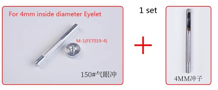 Набор инструментов для изготовления люверсов 3,5-20 мм 4mm Eyelets Tool