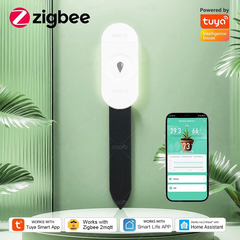 Tuya Smart Zigbee датчик влажности почвы
