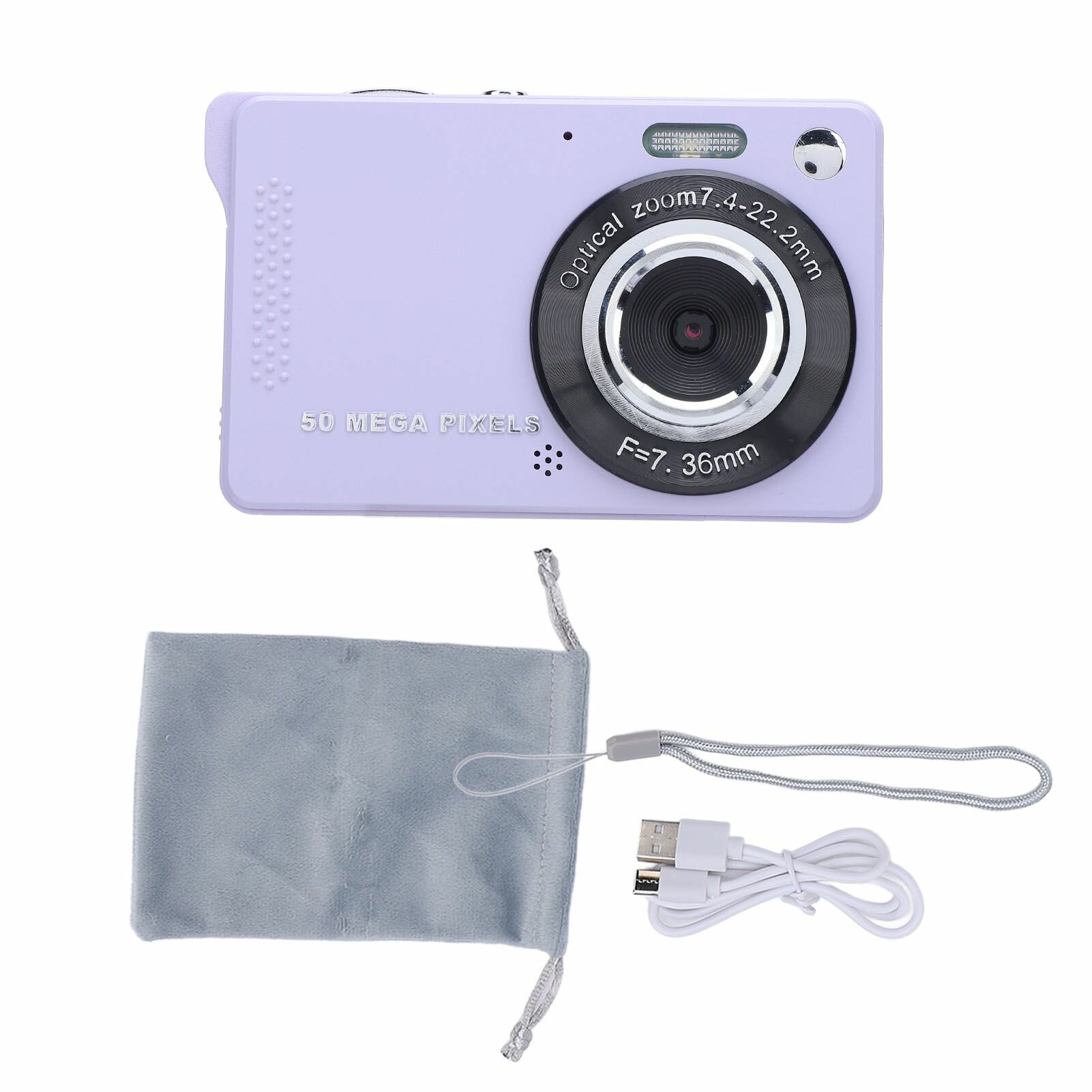 2,8-дюймовая цифровая камера 50 МП фото 1080P видеозапись 16-кратный зум компактная винтажная камера M08 32 ГБ