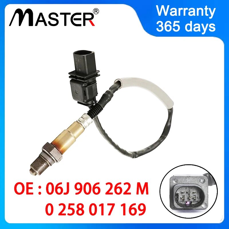 Передний лямбда-зонд O2 06J 906262 М 06J 906262 АА 0258017169 Для VW Touareg Passat Audi A3 Q3 06J 906 262 M