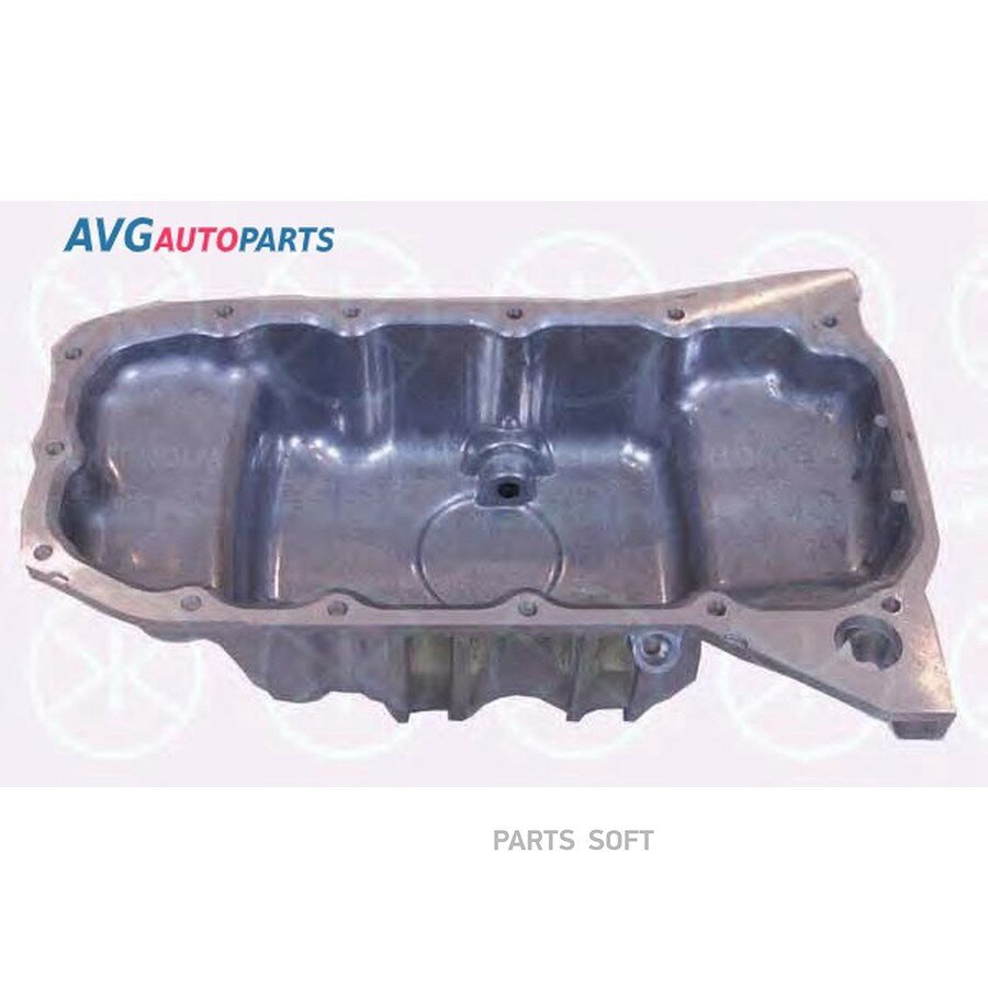 Масляный поддон картера двигателя (1.25, 1.4 16V) FORD FIESTA/FOCUS II/FUSION/PUMA, MAZDA 2/121 III (1996-2012) алюминий от официального дистрибьютора, AVG, артикул 2532471