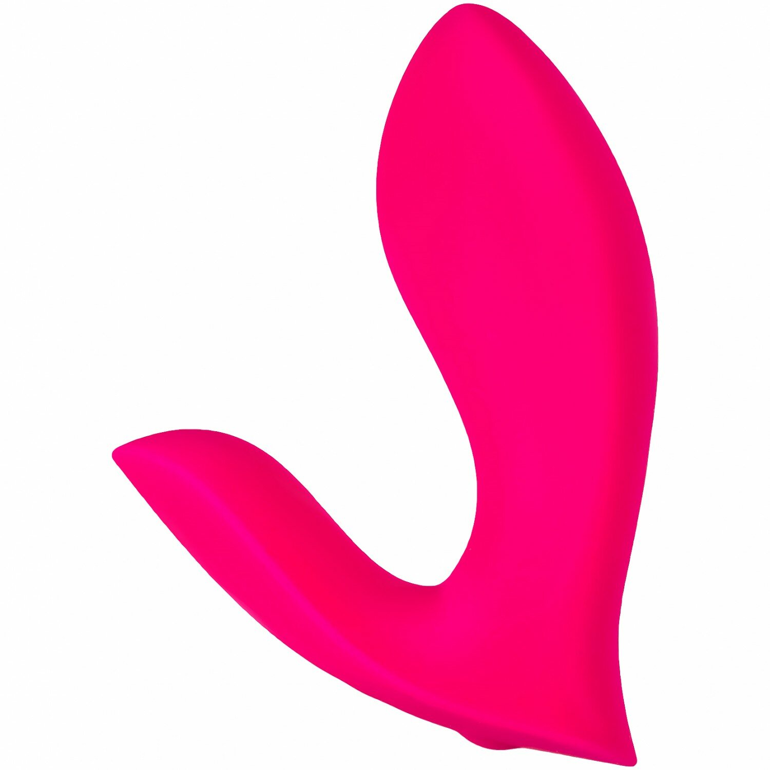 Вибратор Lovense Flexer, силикон, для клитора и точки G, с пультом, водонепроницаемый, розовый