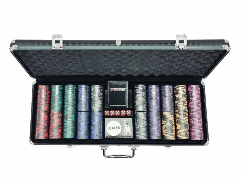 Набор для покера Black Stars на 500 фишек 61786 Partida