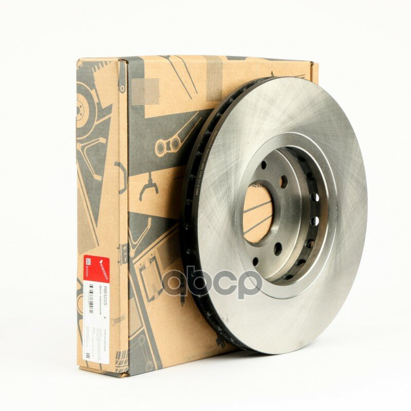 Диск торм. RENAULT LAGUNA I, MEGANE I, II, KANGOO I, CLIO II, SCENIC I, II, TWINGO II, CAPTUR ROSPART арт. RB3225