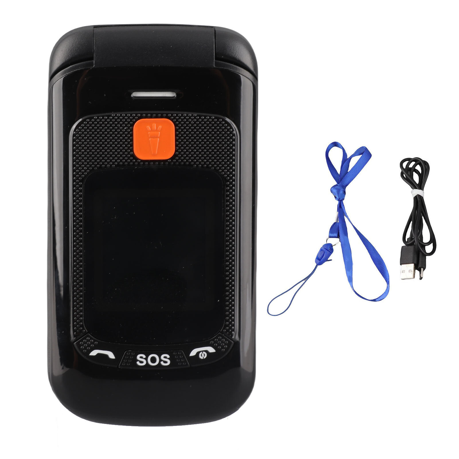 F899 Складировал старший мобильный телефон Dual Sim 2800mah аккумулятор Flip Сотовый телефон для пожилых людей, пожилые люди