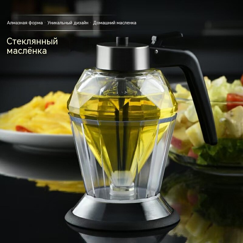 Мёдница, диспенсер для меда, сгущенки, топпинга стеклянная