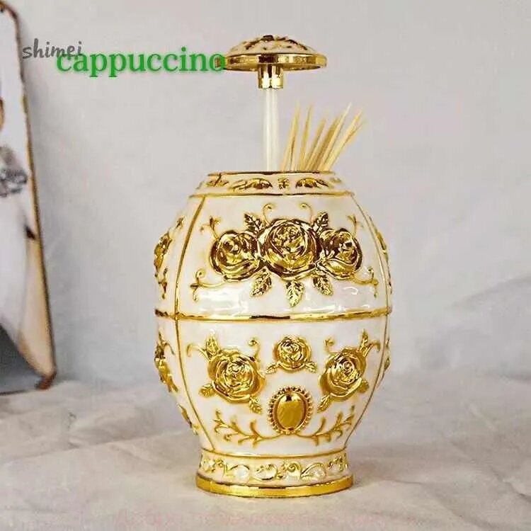 Добро пожаловать в покупкПодставка для зубочисток автоматическая Яйцо Фаберже