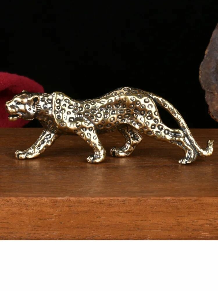 Статуэтки леопард, медный материал, ручная работа