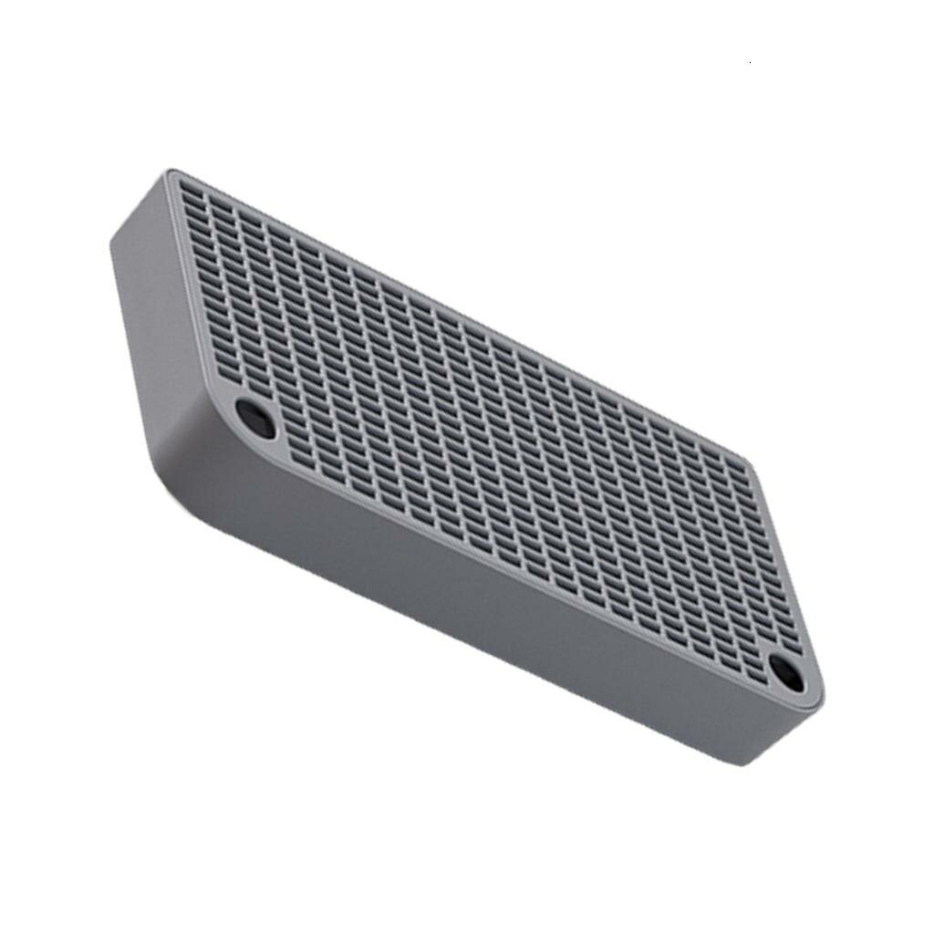 Лоток для кошек с решеткой и двойным слоем, Темно-серый