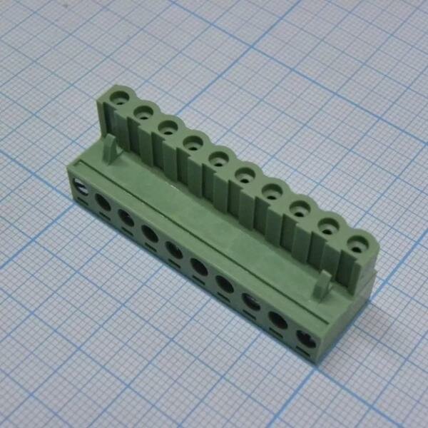 Клеммный блок DEGSON 2EDGK-5.08-10P-14-00A(H) штепсельный 2 контакта 1шт