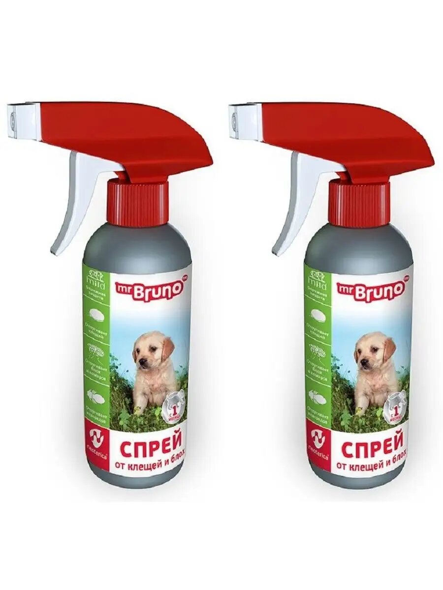 Спрей для собак Mr.Bruno от эктопаразитов, 200 мл