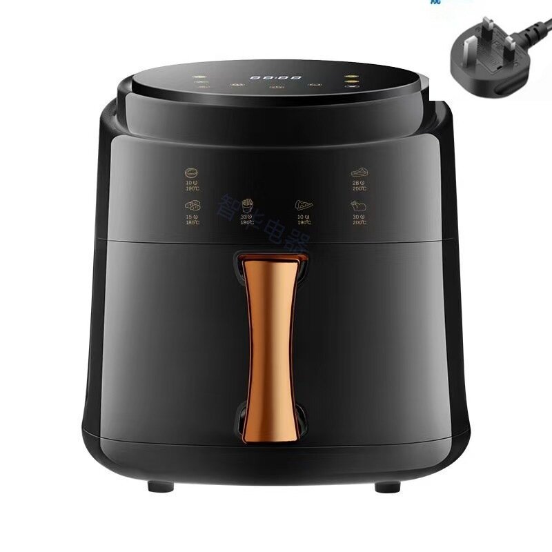8L Визуальная фритюрница для дома, большая емкость, машина для картофеля фри, умная многофункциональная электрическая фритюрница Airfrye