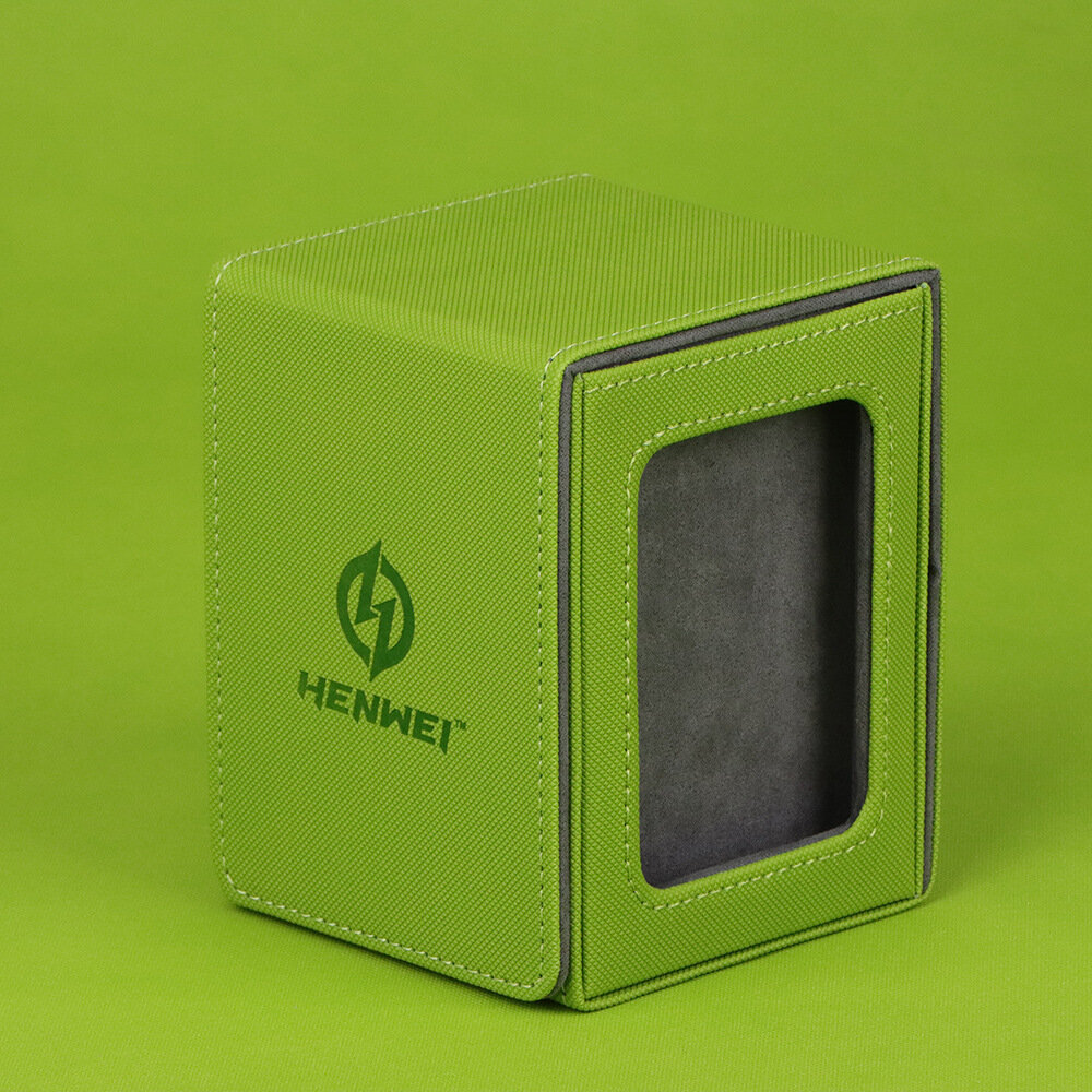 Новый продукт 100+ Магнитная коробка для карт Hengwei PU Коробка для хранения карт Magic: The Gathering Yu-Gi-Oh! Большая коробка для настольных игр