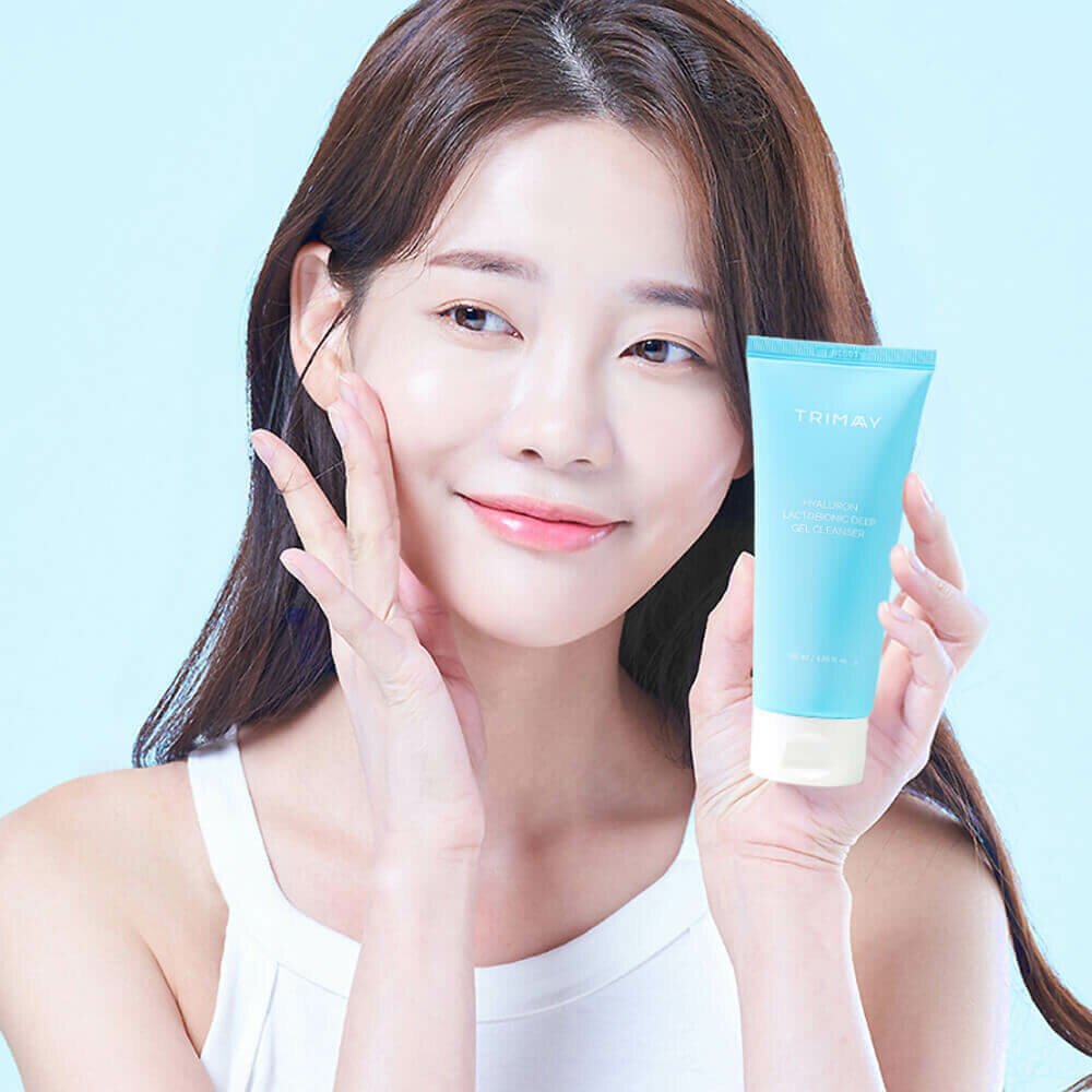 TRIMAY Глубокоочищающий гель с гиалуроновой кислотой и аминокислотами Hyaluron Lactobionic Deep Gel Cleanser 120ml