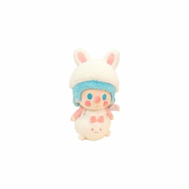 Плюшевые игрушки унисекс POP MART Little Sweet Bean Animal Baby Collection, Confirmed-Rabbit (Open)