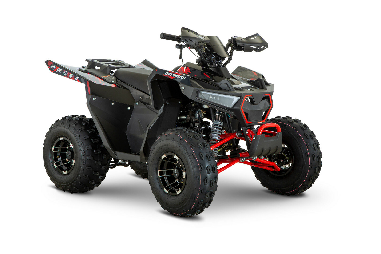 BRZ Drake 125 Pro Машинокомплект Черный/Красный