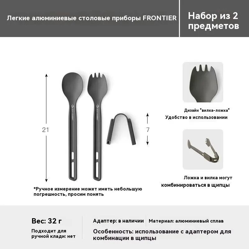 Столовые_приборы seatosummit для пикника