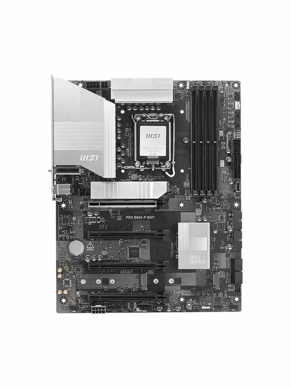 Материнская плата MSI PRO B860-P WIFI, Intel B860, ATX, официальная гарантия