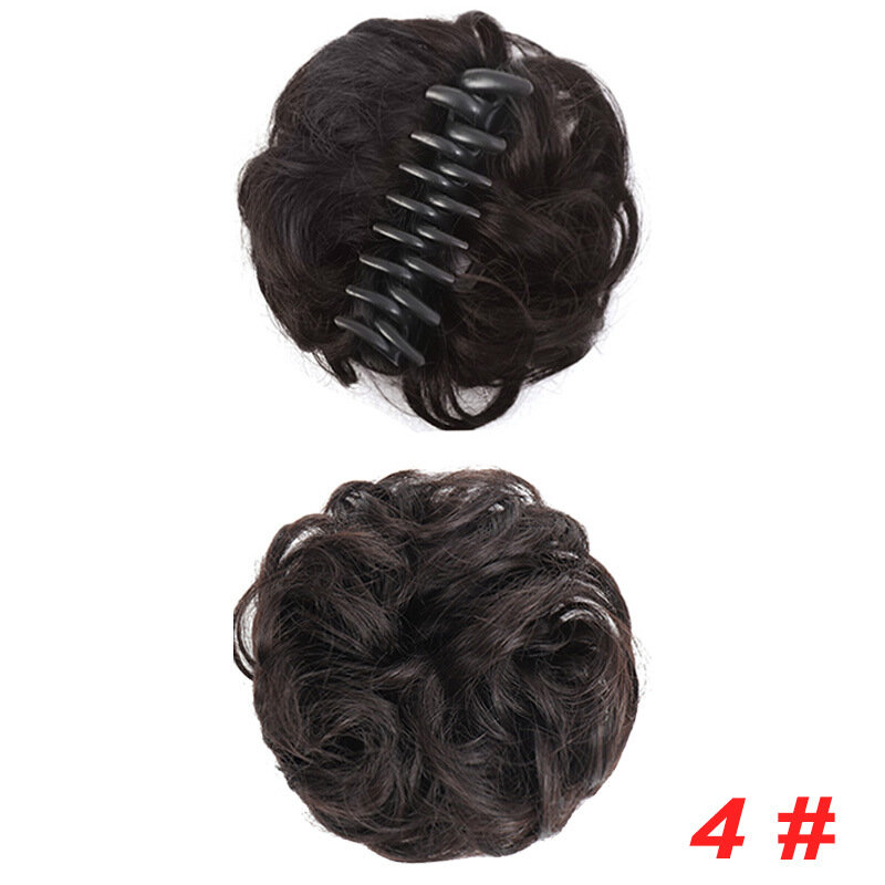 Прическа в виде пучка, аксессуар для волос, пухлый натуральный пучок, ленивый пучок, зажим для волос, реалистичный натуральный пучок, аксессуар для волос
