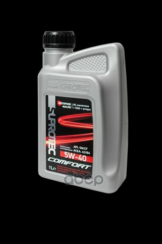 Suprotec Синтетическое моторное масло «Suprotec Comfort» 5W-40 1л.