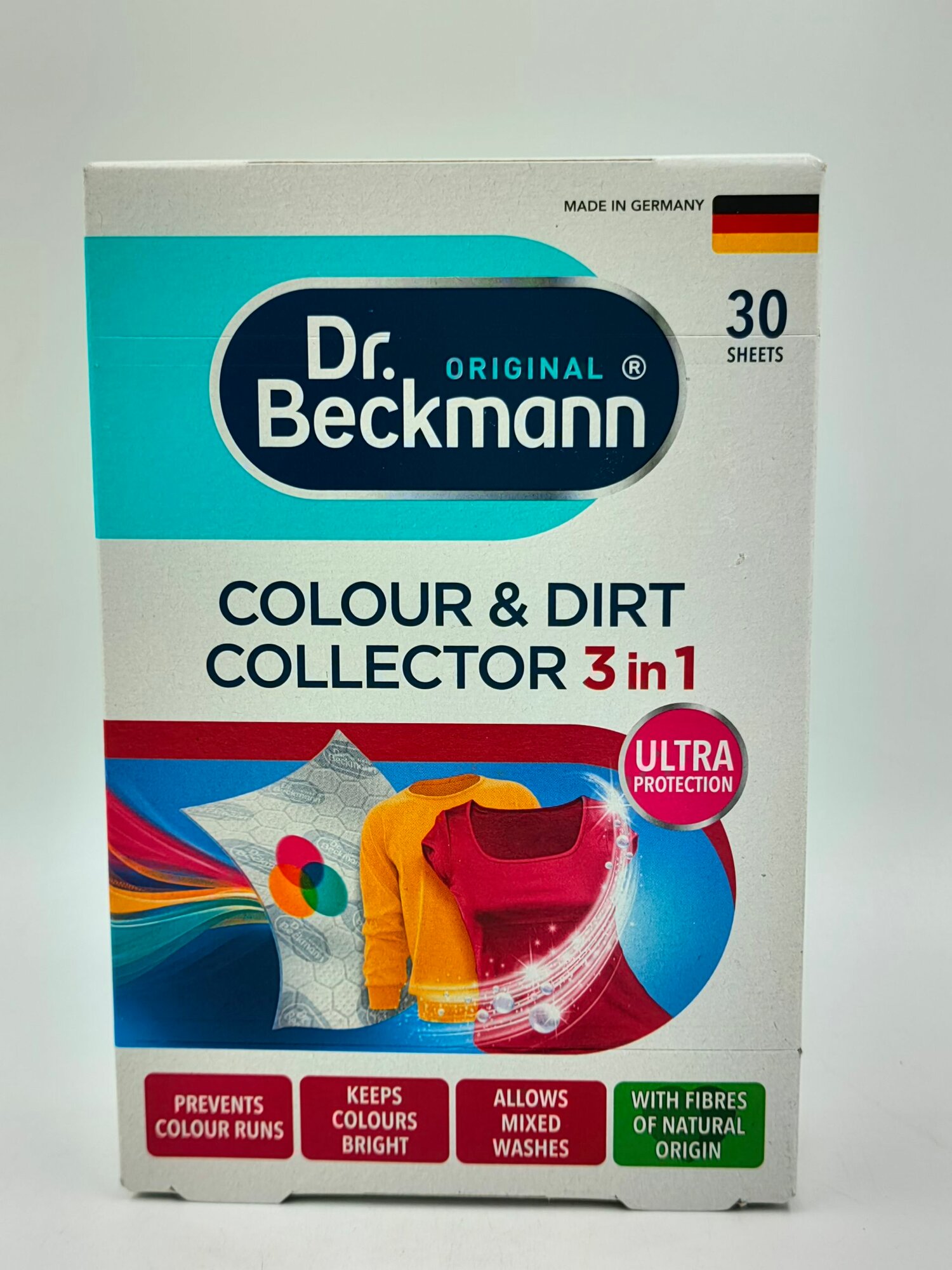 Ловушка для цвета и грязи Dr. Beckmann (30 салфеток) (Германия)