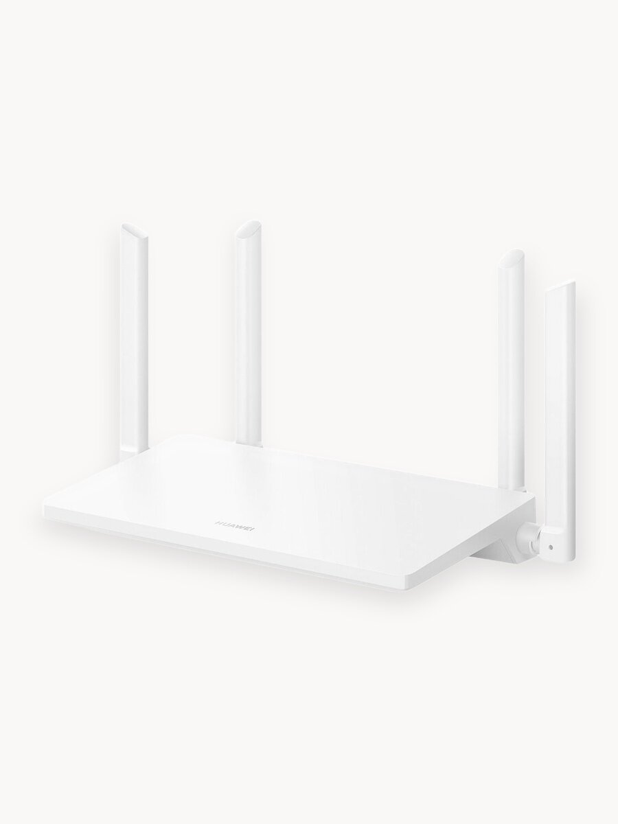 Роутер HUAWEI WiFi AX2 New WS7001-22, WIFI 6, 2.4/5Ггц, 3 WAN/LAN, Белый