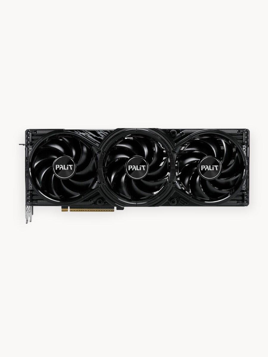 Видеокарта Palit GeForce RTX 5080 16384Mb, GamingPro OC 16 Gb (NE75080S19T2-GB2031A) 1xHDMI, 3xDP, Ret