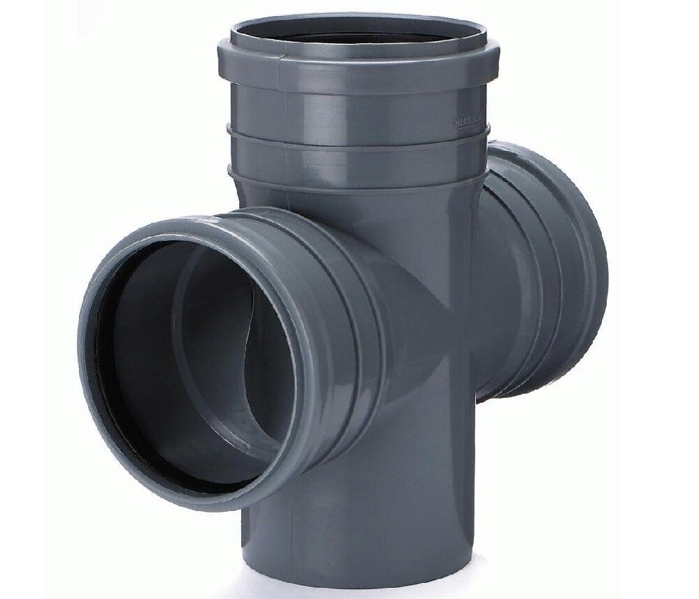 Канализация крестовина 110/110/110/90 VALFEX 27211110