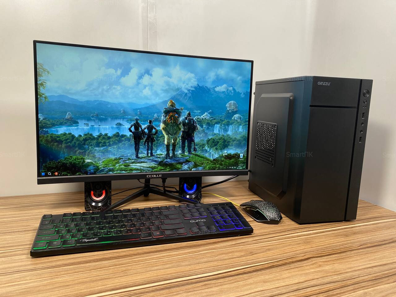 Компьютер для учебы intel i3/4GB/SSD-120/Монитор 22"|Windows 11