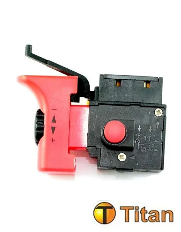 Выключатель (кнопка) для дрели Китай KR88 8А